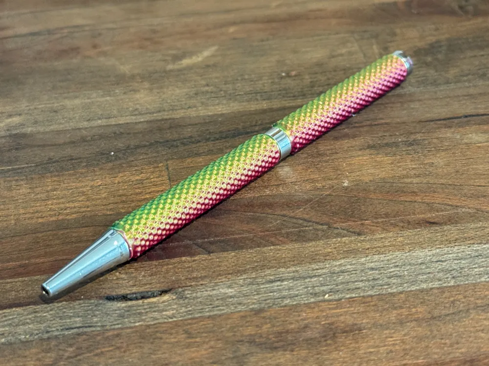 Knurled Slimline Pen - Pen Kit by hyperfixed MakerWorld: Download Free ...
