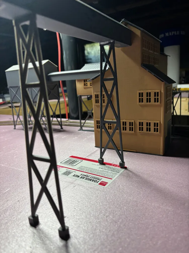 HO Scale coal tipple loader by Eric The Viking MakerWorld: Download ...