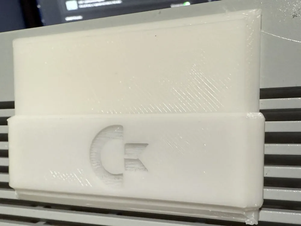 C64C Top Cartridge Slot and Sliding Dust Cover by MrAltoids - MakerWorld