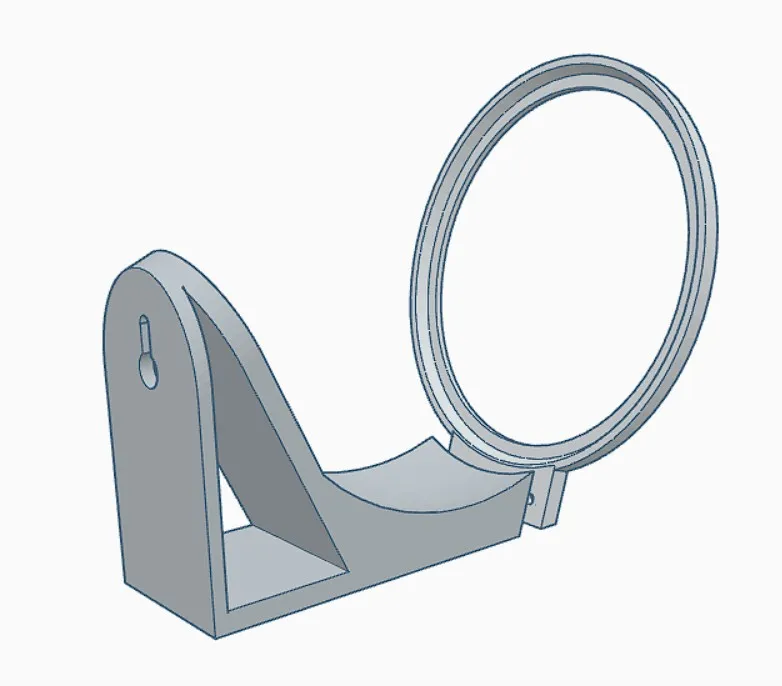 Creative Pebble V2 Wall Mount by Mike MakerWorld: Download Free 3D Models