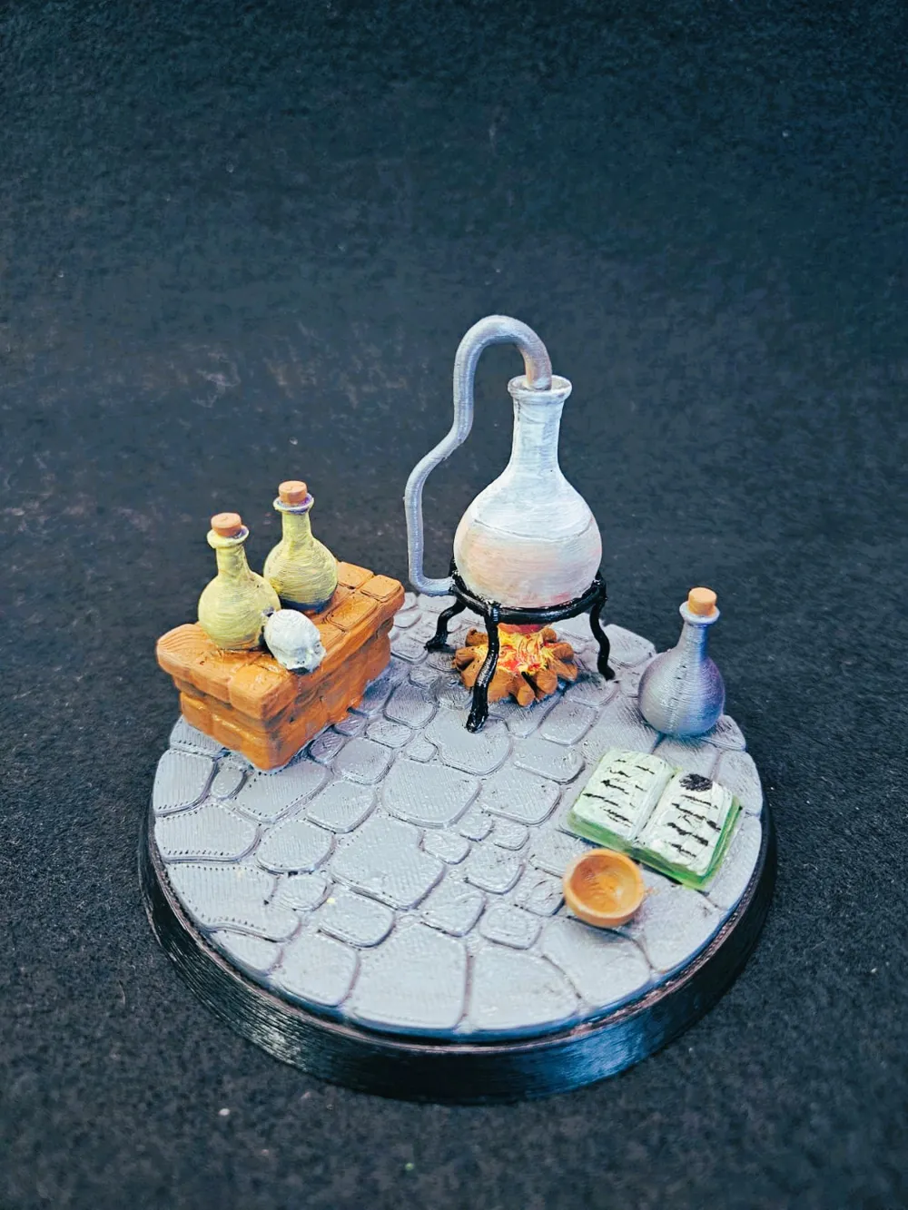 Arcane Alchemy Workstation – Miniature Base - Free 3D Print Model ...