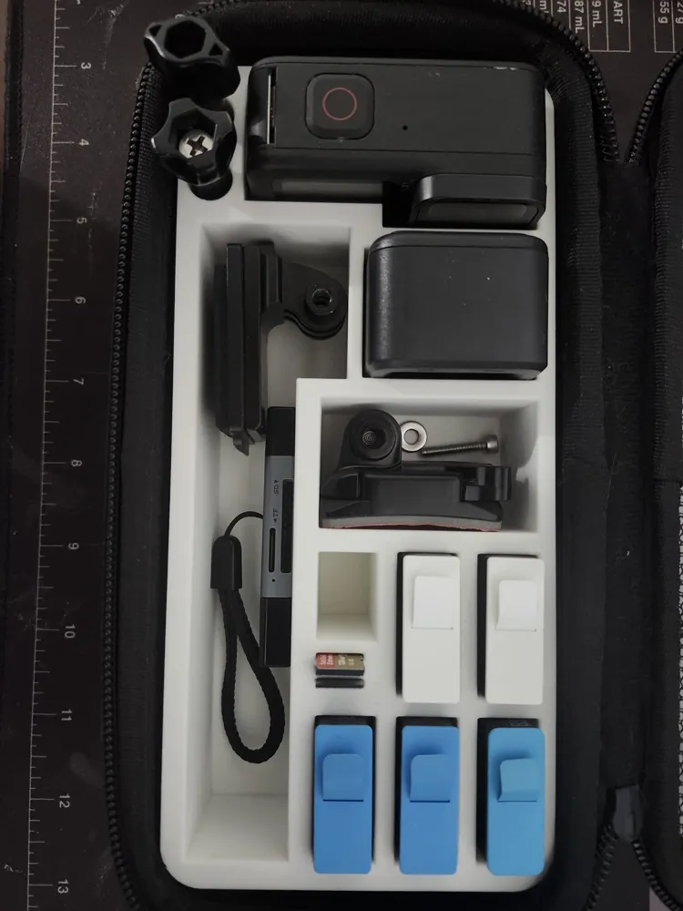 GOPRO case Insert - Free 3D Print Model - MakerWorld