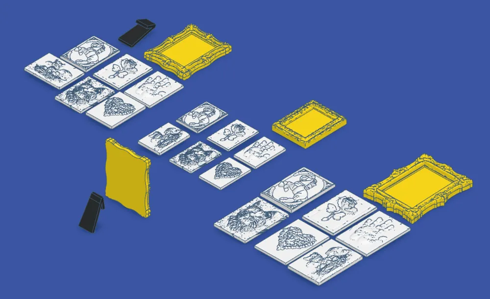 Dollhouse - Plaster Frames & Images - Free 3D Print Model - MakerWorld