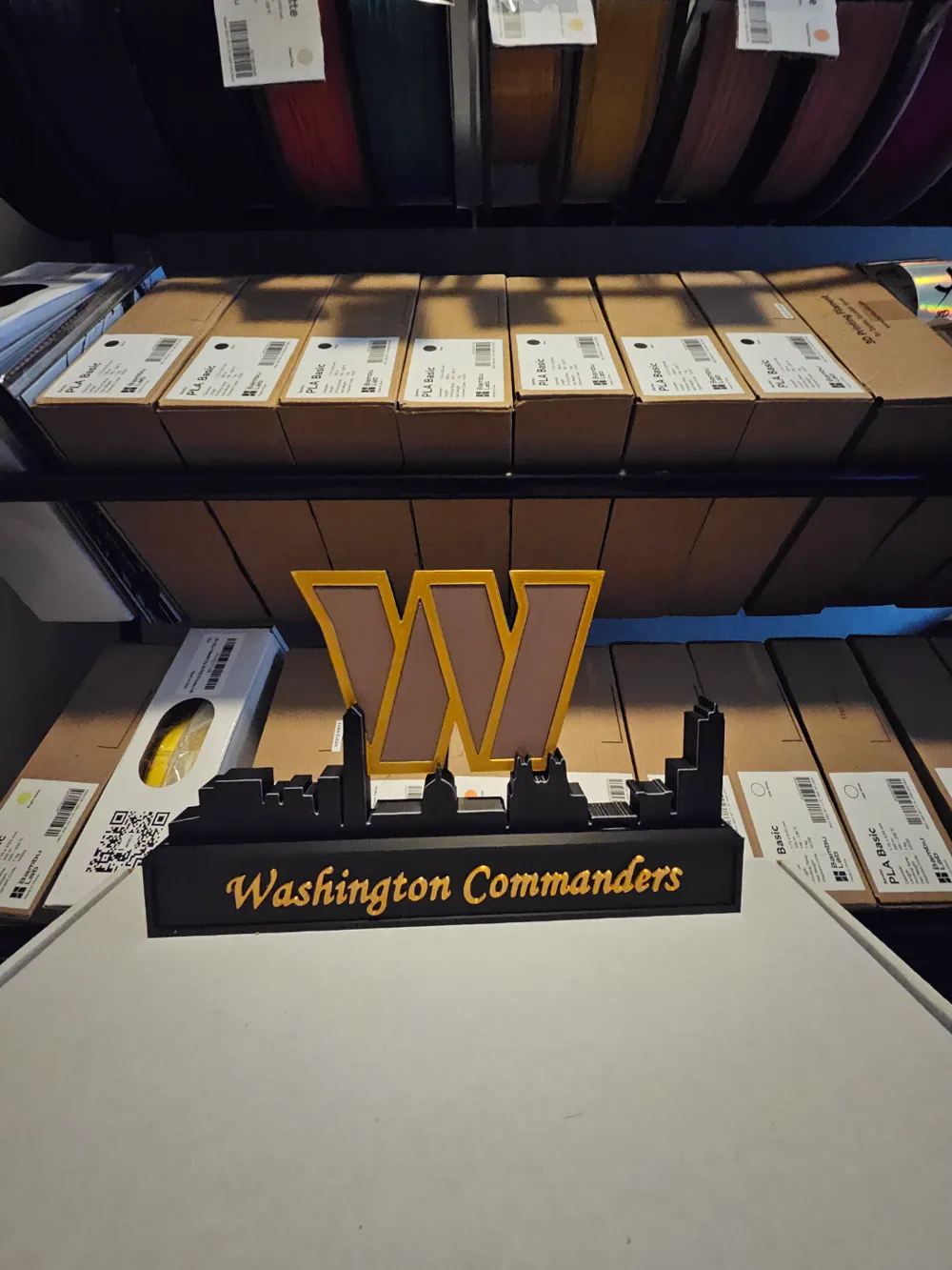 Washington commanders with skyline NFL by Jessie_3d_art - MakerWorld