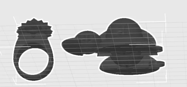 ring earrings - Free 3D Print Model - MakerWorld