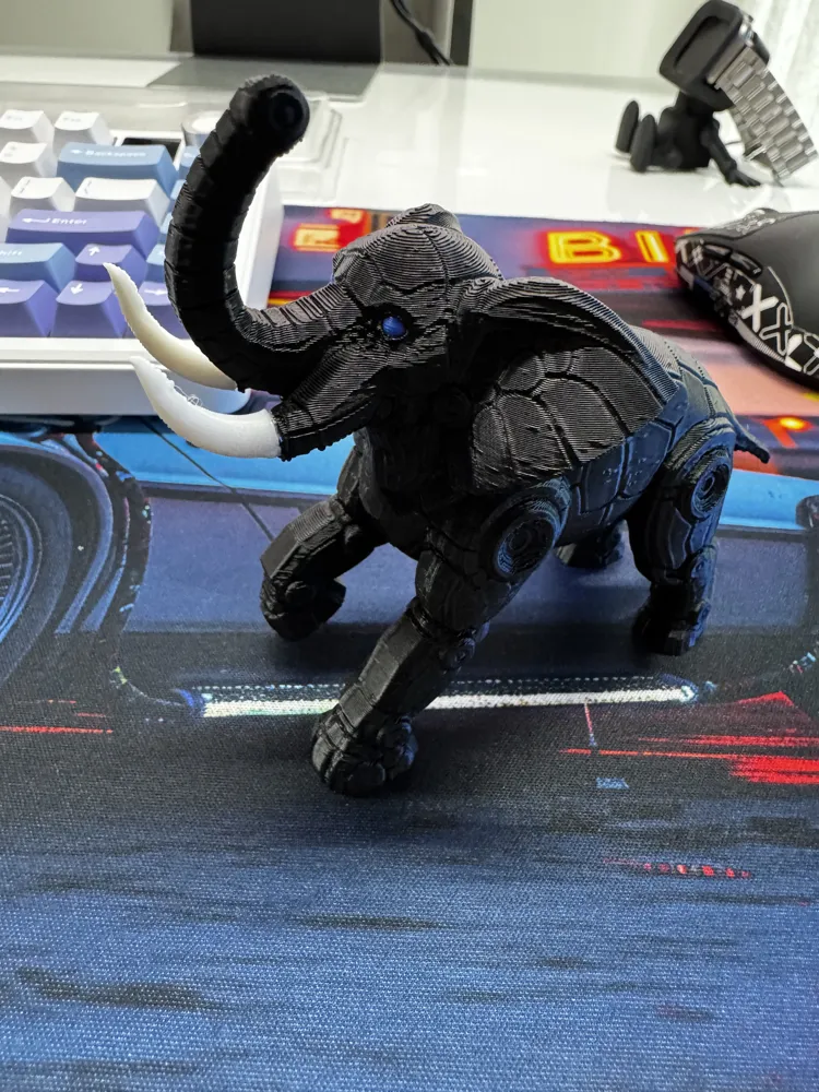 Mechanical Elephant - Free 3D Print Model - MakerWorld