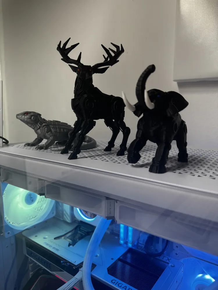 Mechanical Elephant - Free 3D Print Model - MakerWorld