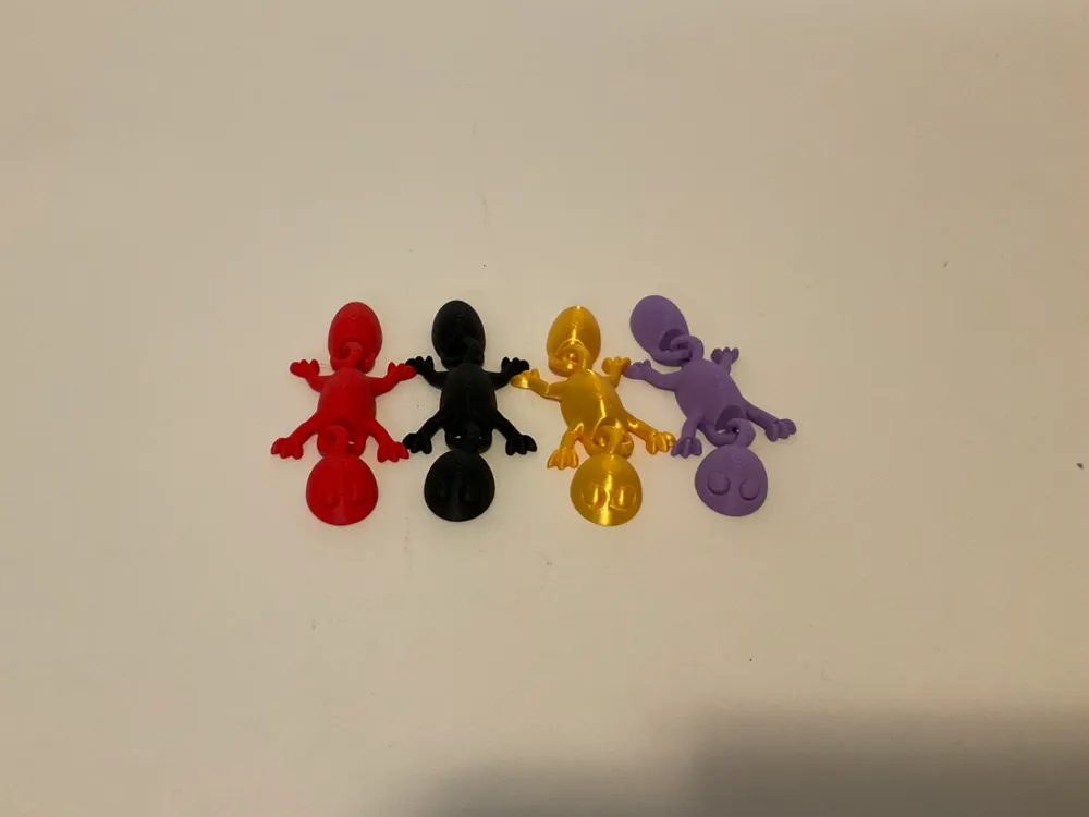 Cute Lizard 2.0 - Free 3D Print Model - MakerWorld