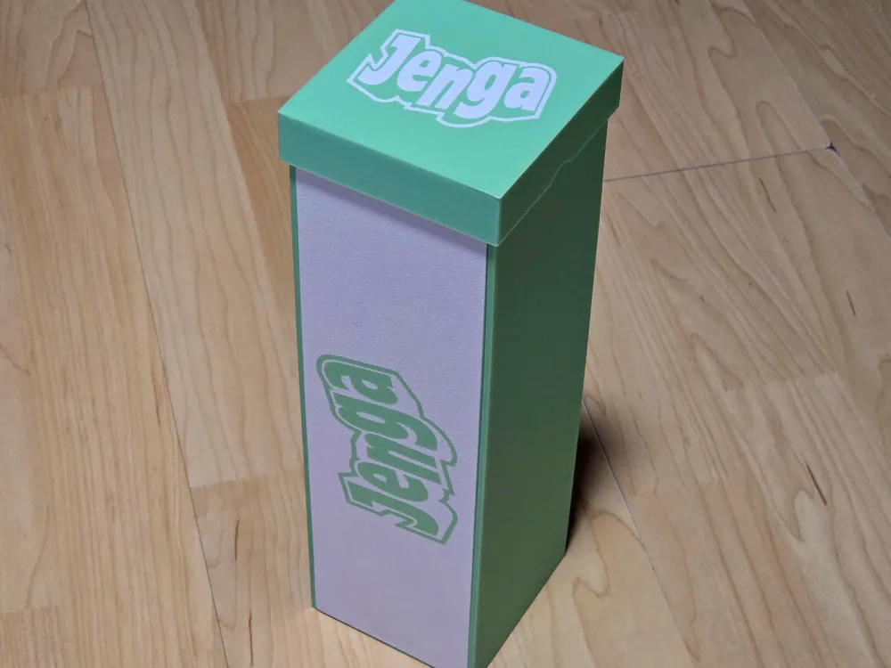 Jenga box without glue - Free 3D Print Model - MakerWorld