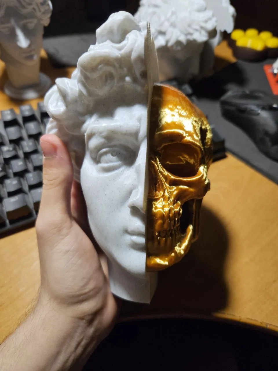 Half Dead David Face Decor by andrwgldmn - MakerWorld