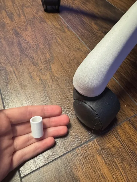 Office Chair Caster Stem Spacer - Free 3D Print Model - MakerWorld