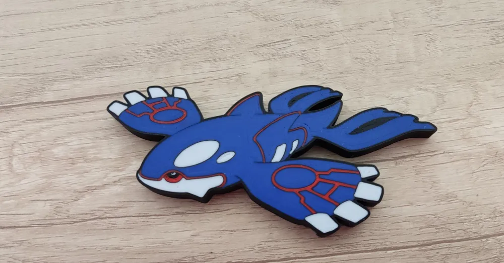Kyogre Lightbox by Sitsero - MakerWorld