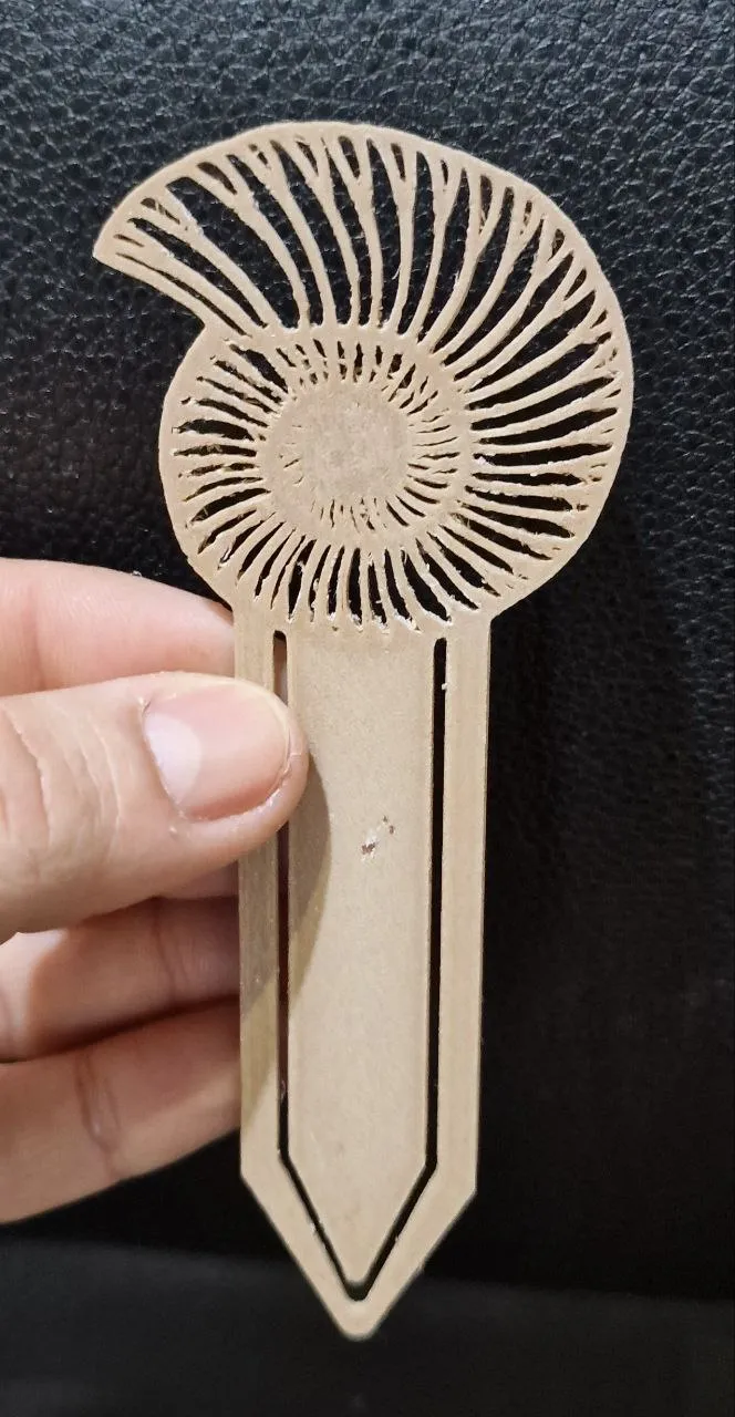 Ammonite Bookmark by darvil66 MakerWorld: Download Free 3D Models