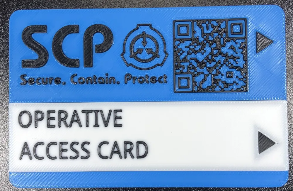 SCP Keycard Operative prop|SCP Secret Laboratory by jrwagz - MakerWorld