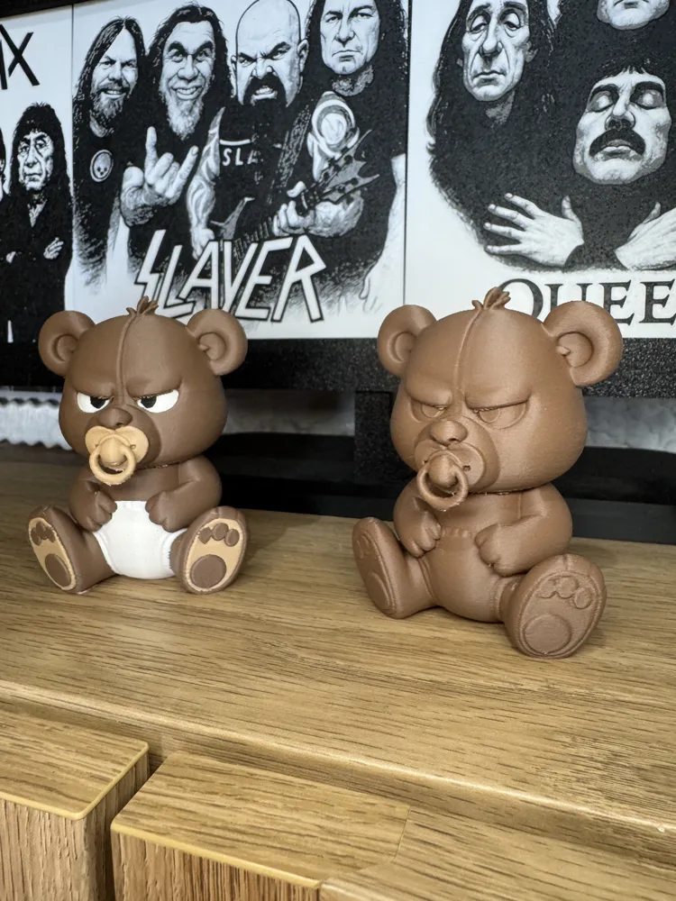 Baby Grumpy Bear by Lemmy3DPrint MakerWorld: Download Free 3D Models