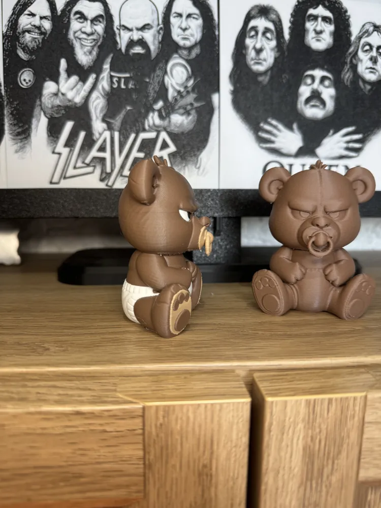 Baby Grumpy Bear by Lemmy3DPrint MakerWorld: Download Free 3D Models