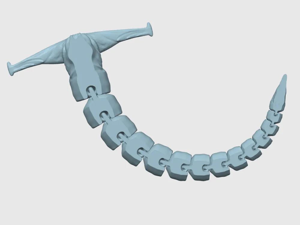 Articulated Ghost Leviathan Flexi Subnautica - Free 3D Print Model ...