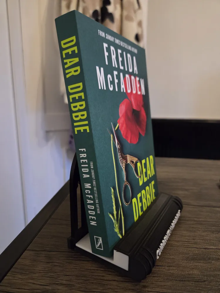 Currently Reading Book Kindle Stand - Free 3D Print Model - MakerWorld