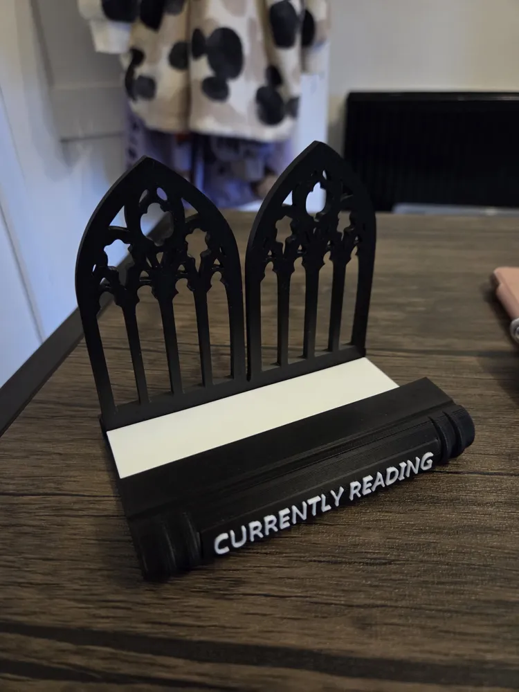 Currently Reading Book Kindle Stand - Free 3D Print Model - MakerWorld