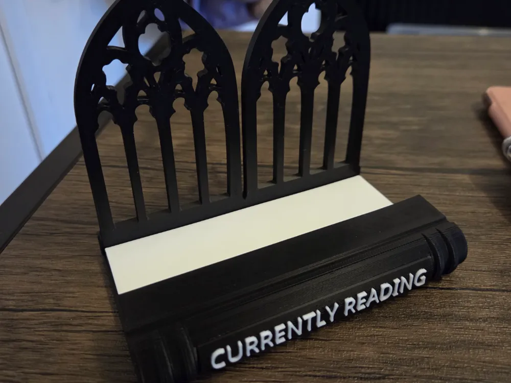 Currently Reading Book Kindle Stand - Free 3D Print Model - MakerWorld