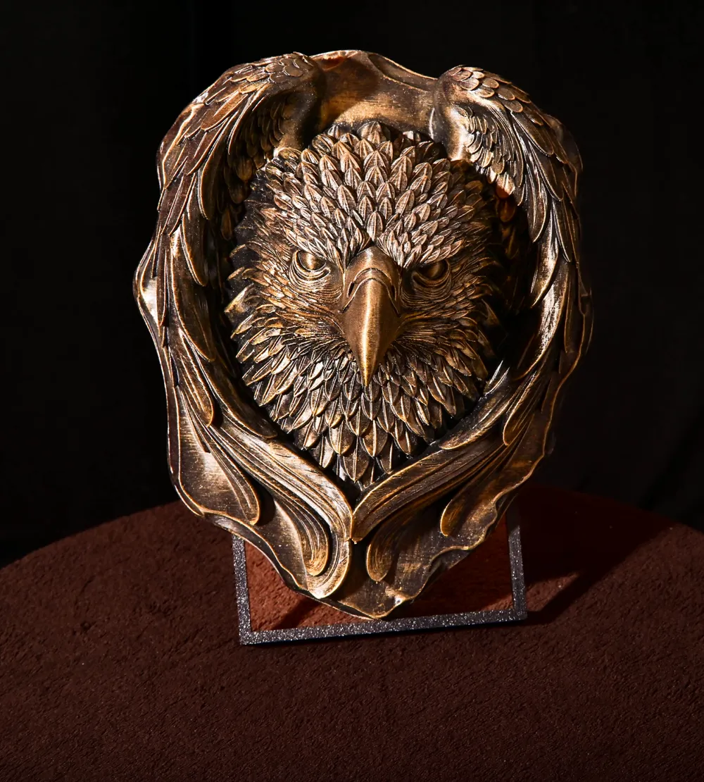 Eagle Wall Relief / Adler Wand-Relief - Wall Art - Free 3D Print Model ...