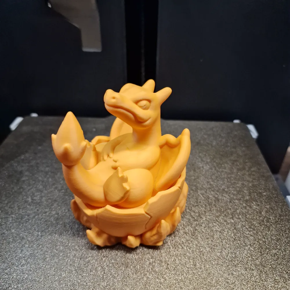 Charizard Egg Lamp by adam0492 - MakerWorld