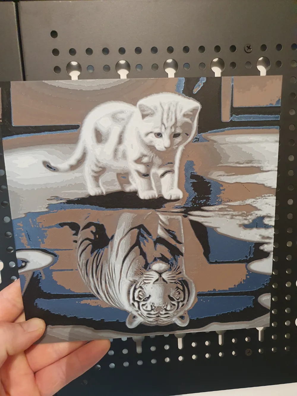 tiger hueforge by Rsv4 - MakerWorld