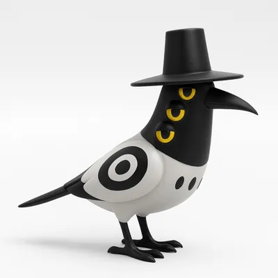 K-Pop Magpie bird - Free 3D Print Model - MakerWorld