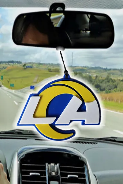Los Angeles Rams Car Rearview Mirror Ornament by Salvadori - MakerWorld