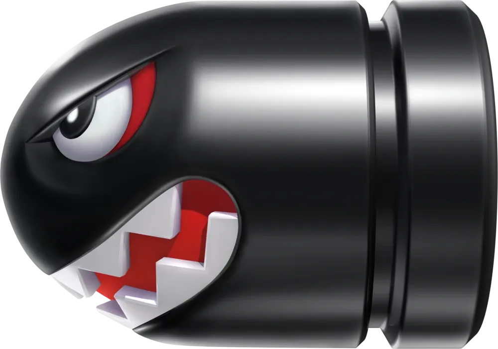 Bill bala Super Mario - Free 3D Print Model - MakerWorld