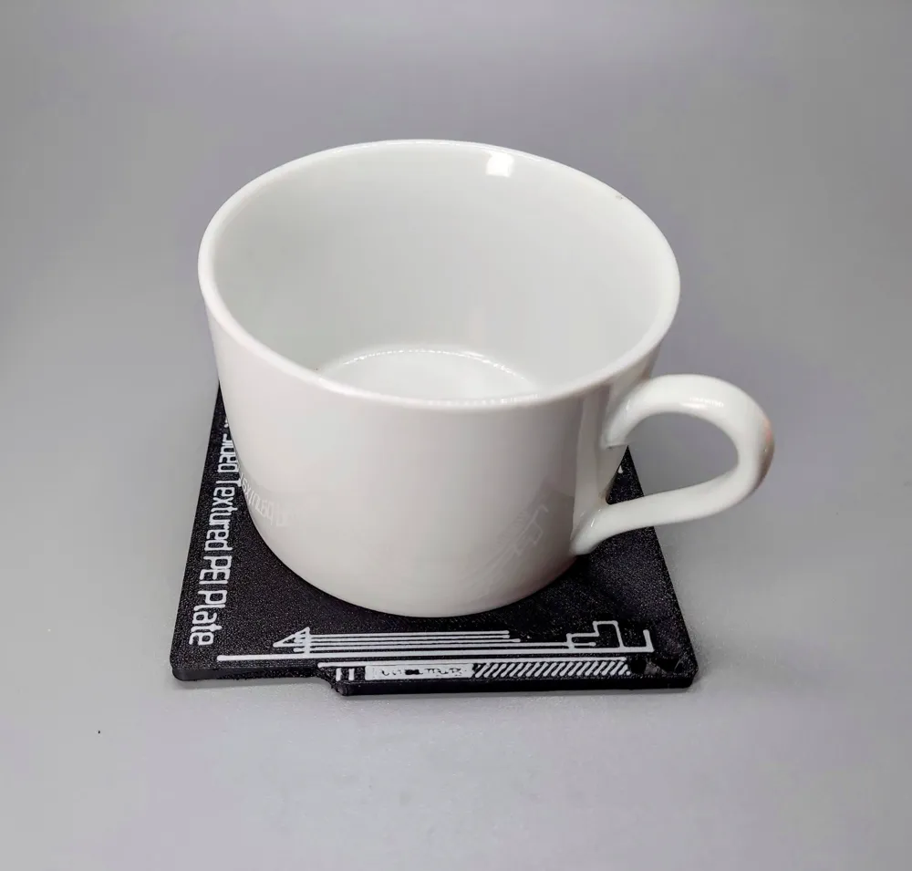 Bambu Lab (A1, P1, P1S, X1, X1C) Build Plate Coaster by 3D Chihuahua ...