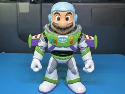 Mario Buzz Lightyear – Kostenloses 3D-Druckmodell – MakerWorld