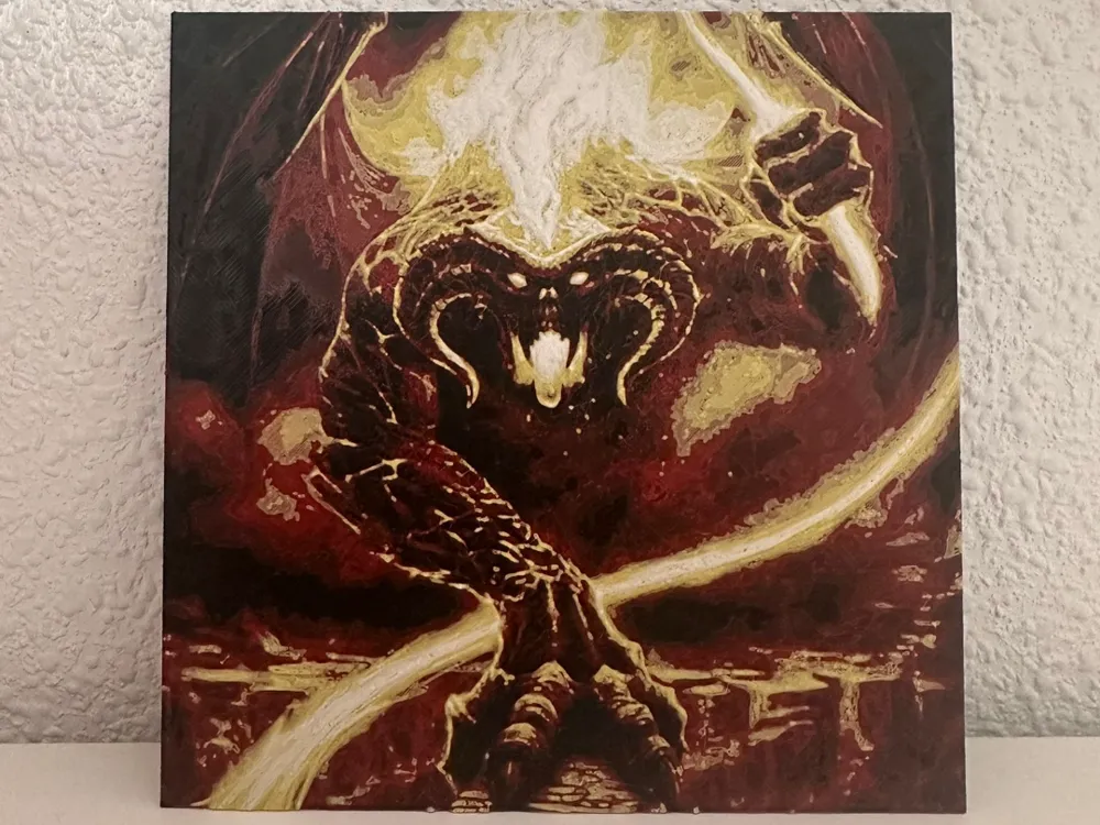 Hueforge Balrog Lord of the Rings by SoyMurciano - MakerWorld