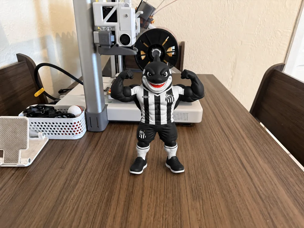 mascote do santos multicolor - Modelo gratuito para impressão 3D ...