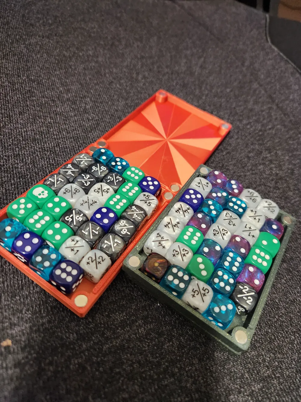12mm Dice Magnetic Dice Box - Fits in deck boxes by LoPan12 - MakerWorld