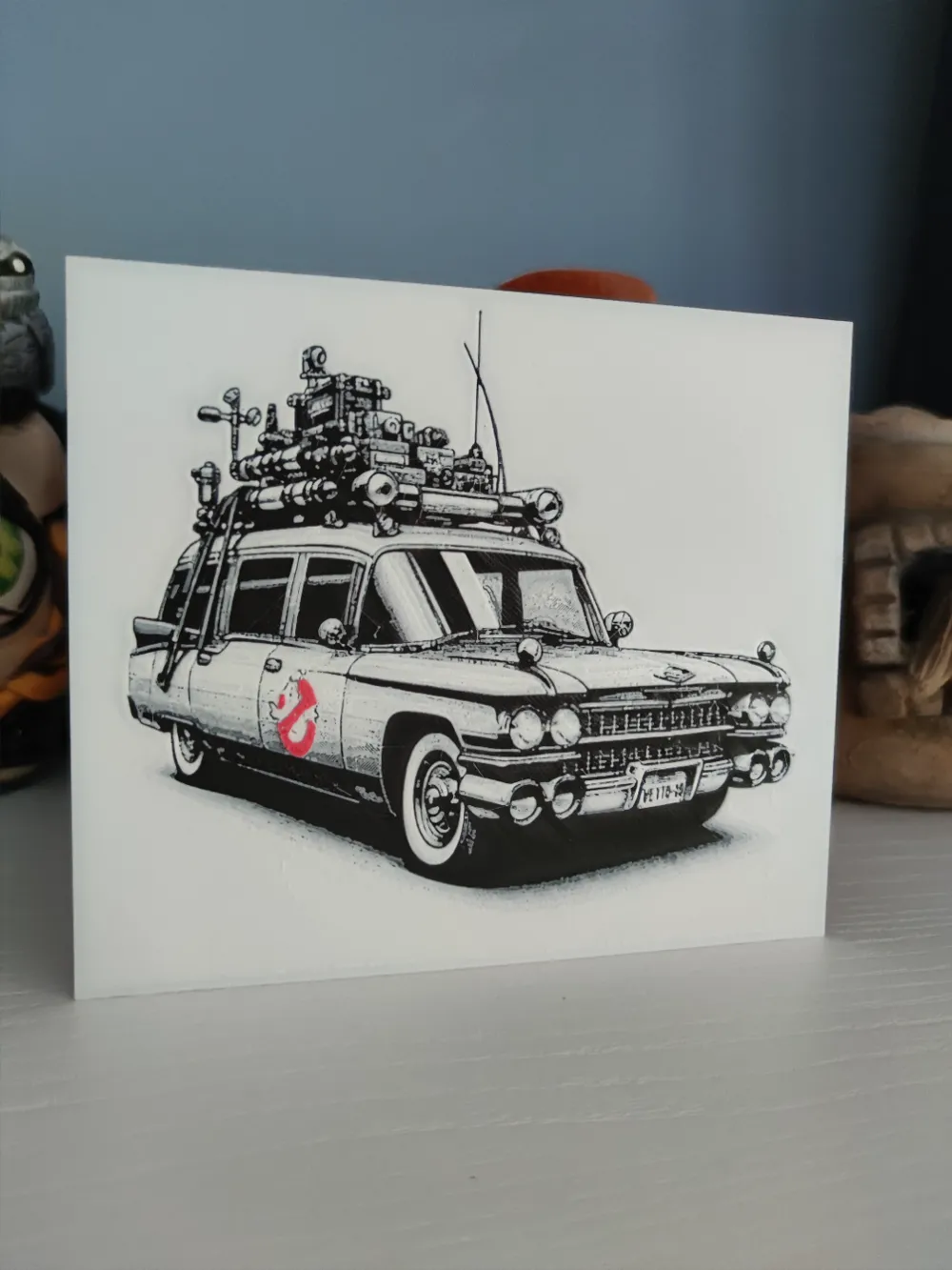 Ghostbusters car hueforge by Litolunar MakerWorld: Download Free 3D Models