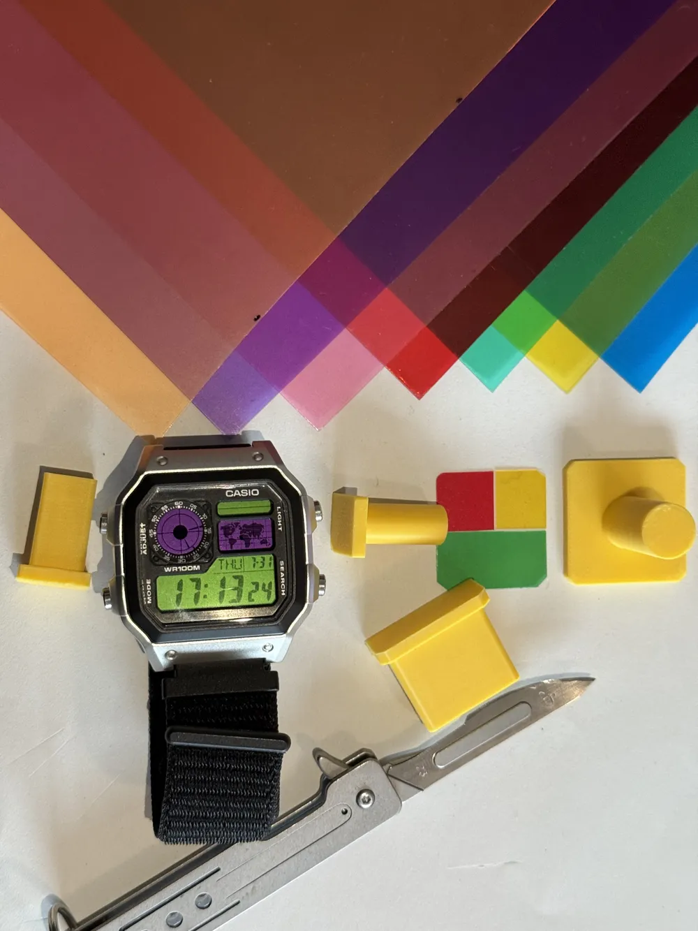 Casio 'Casio Royale' AE1200 Colour Mod Templates - Free 3D Print Model ...