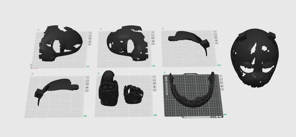 five nights at freddy's SPRINGTRAP HELMET by Roxas_driver MakerWorld ...