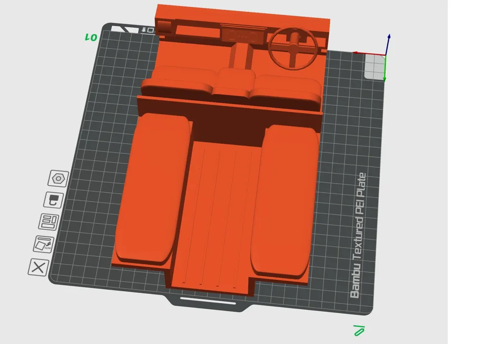 2 Door Defender with bench seat in back - Free 3D Print Model - MakerWorld