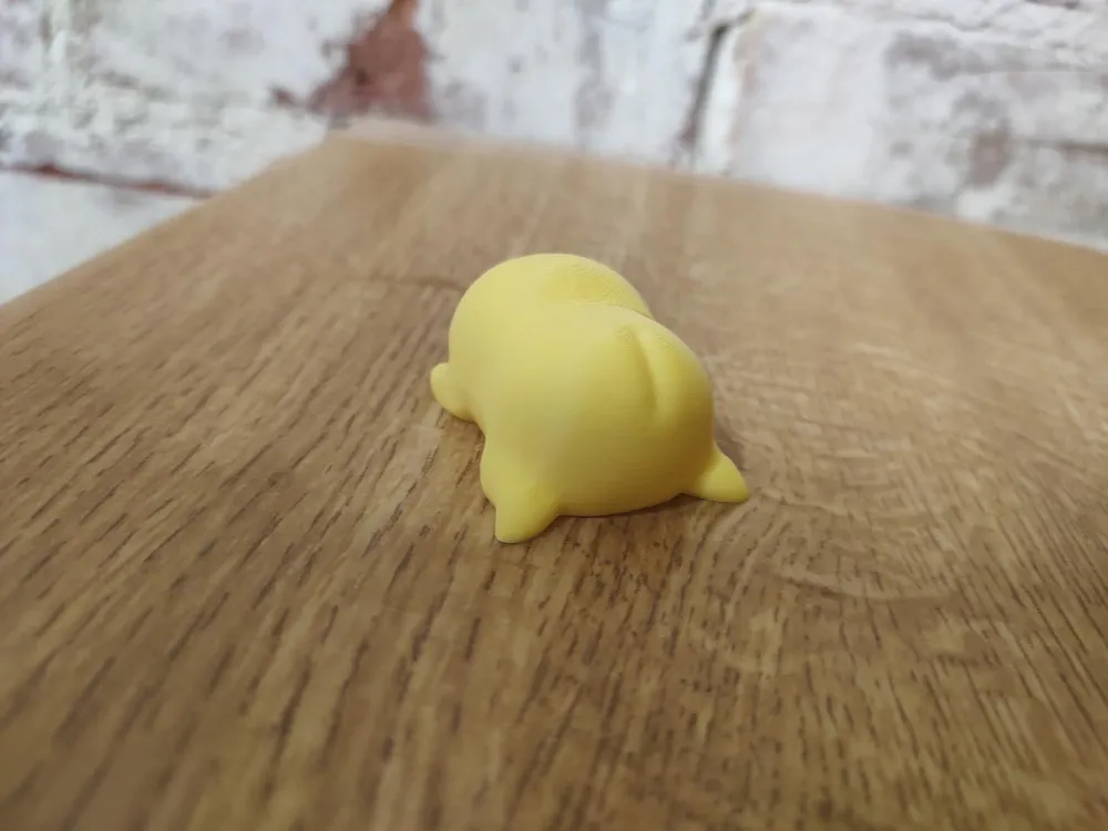 Gudetama Inspired Booty Shake Fidget Toy - Free 3D Print Model - MakerWorld