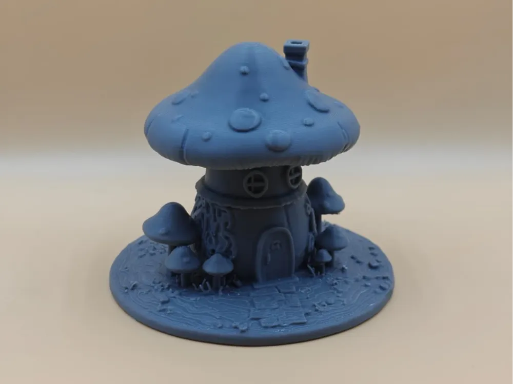 Mushroom Cottage by HobbesWalker MakerWorld: Download Free 3D Models