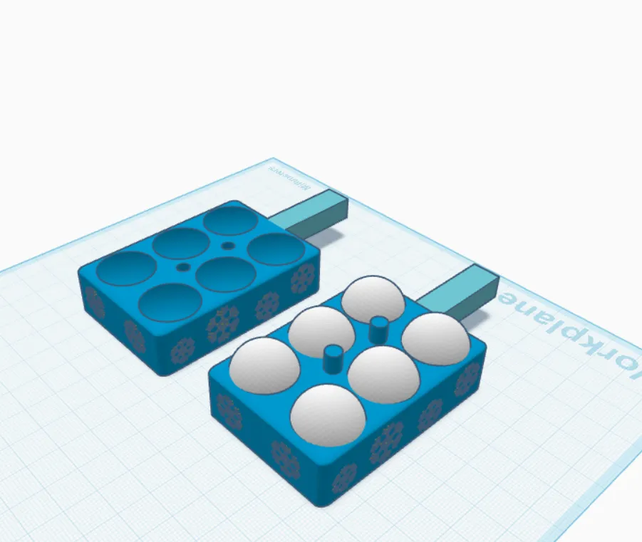 Snowball mould (6 snowballs) by starwars_3d MakerWorld: Download Free ...