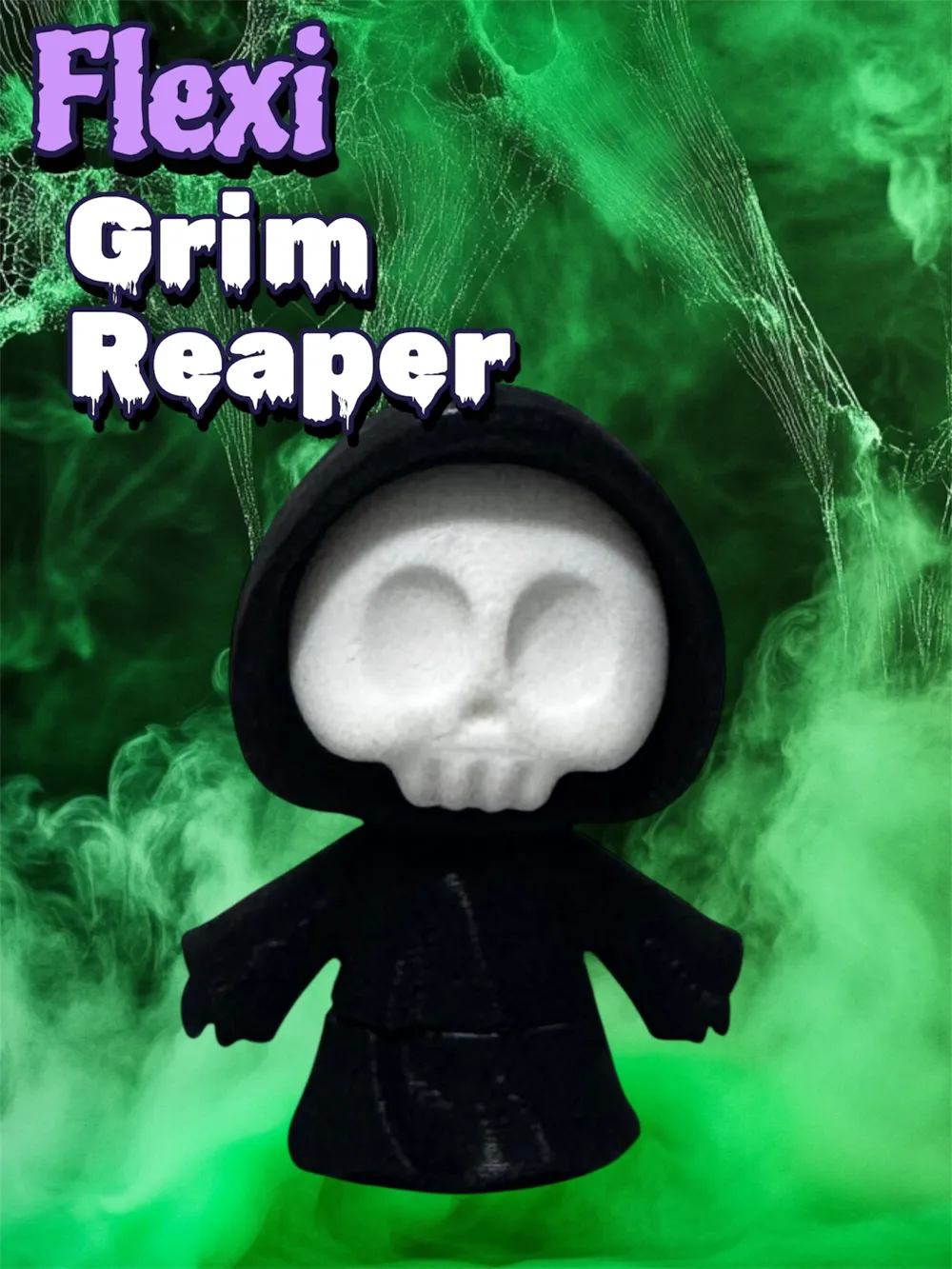 Flexi Grim reaper - No AMS - Free 3D Print Model - MakerWorld