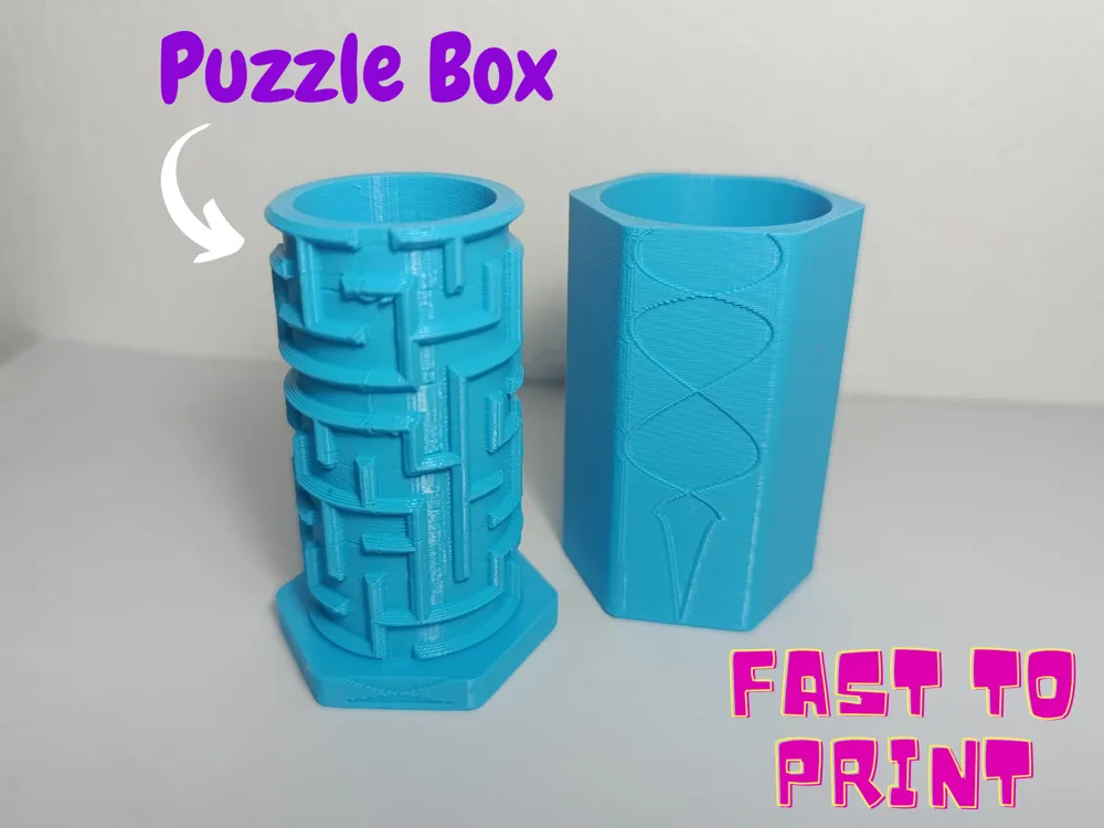 Maze Puzzle Box by Bogdy MakerWorld: Download Free 3D Models