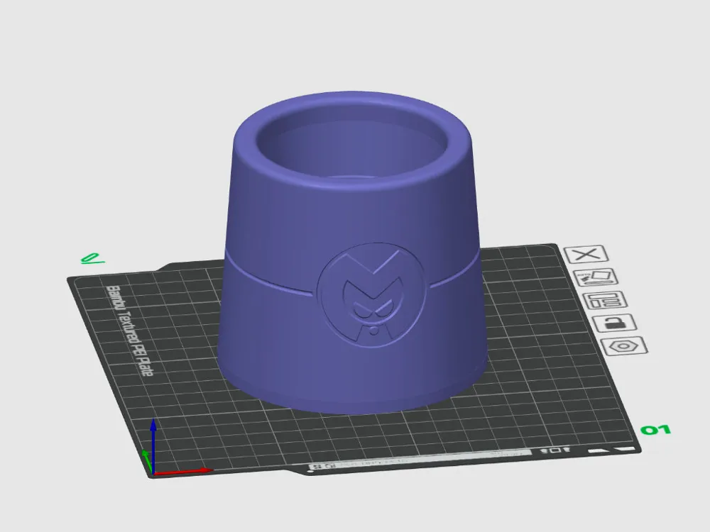 Water Pot for Miniature Painting by Mizugames - MakerWorld