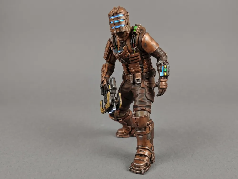 Isaac Clarke - High-Detail Science Fiction Statue - Free 3D Print Model ...