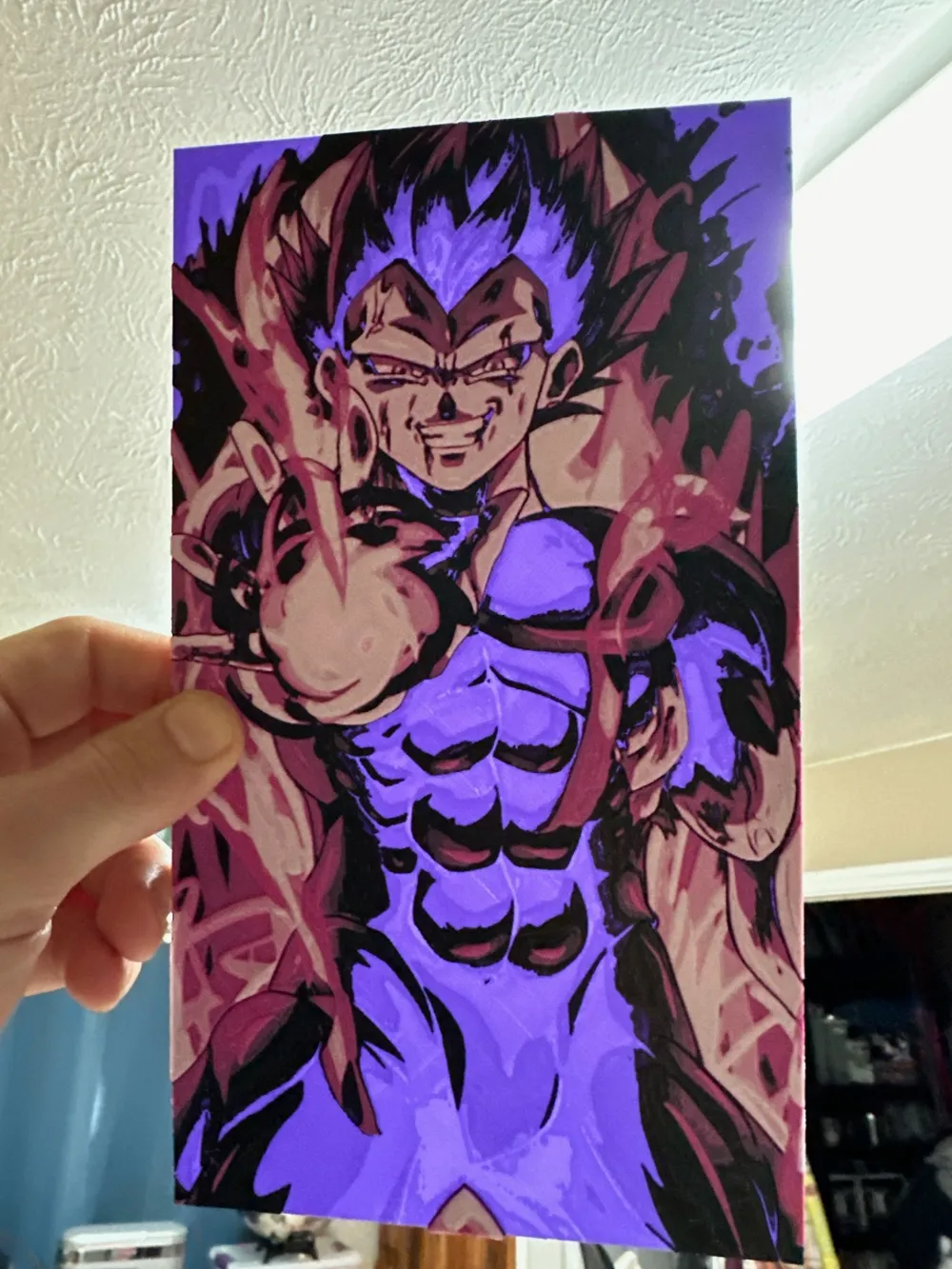 Vegeta Ultra Ego Hueforge by inevitable1 - MakerWorld