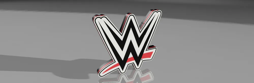 WWE led lightbox - Free 3D Print Model - MakerWorld