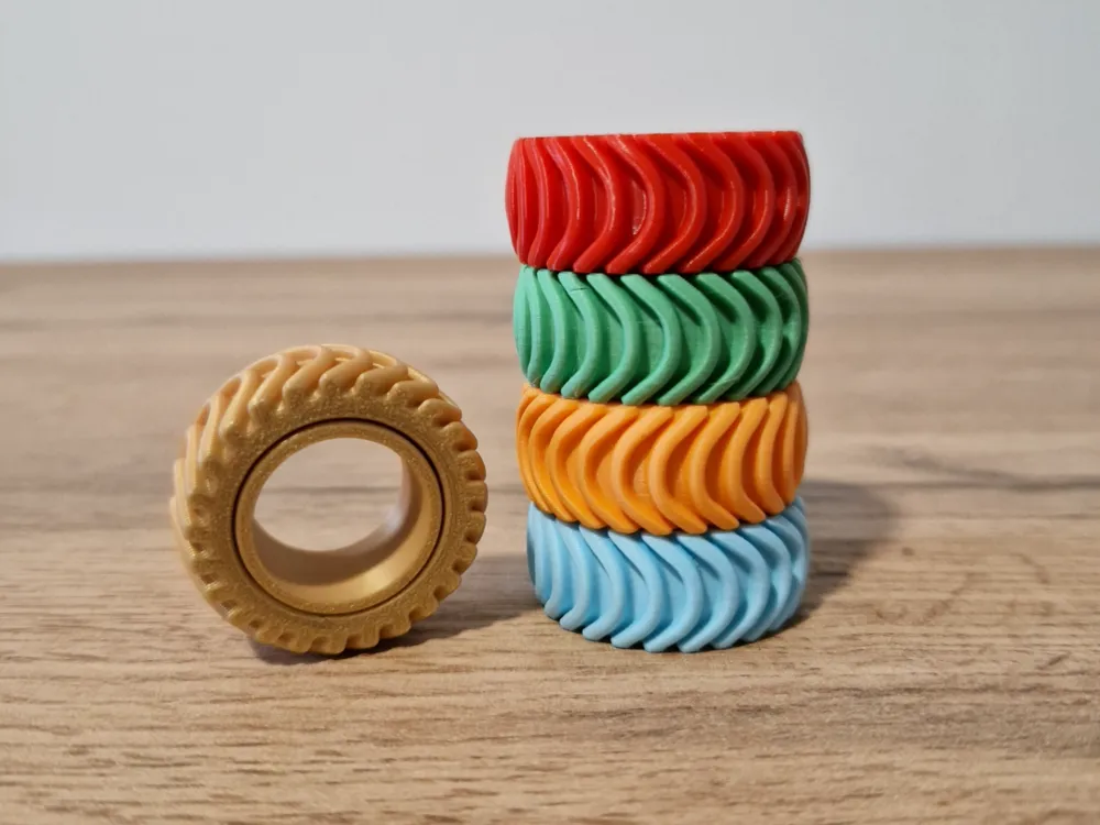 Mini Finger Fidget 10g Only Print in place - Free 3D Print Model ...