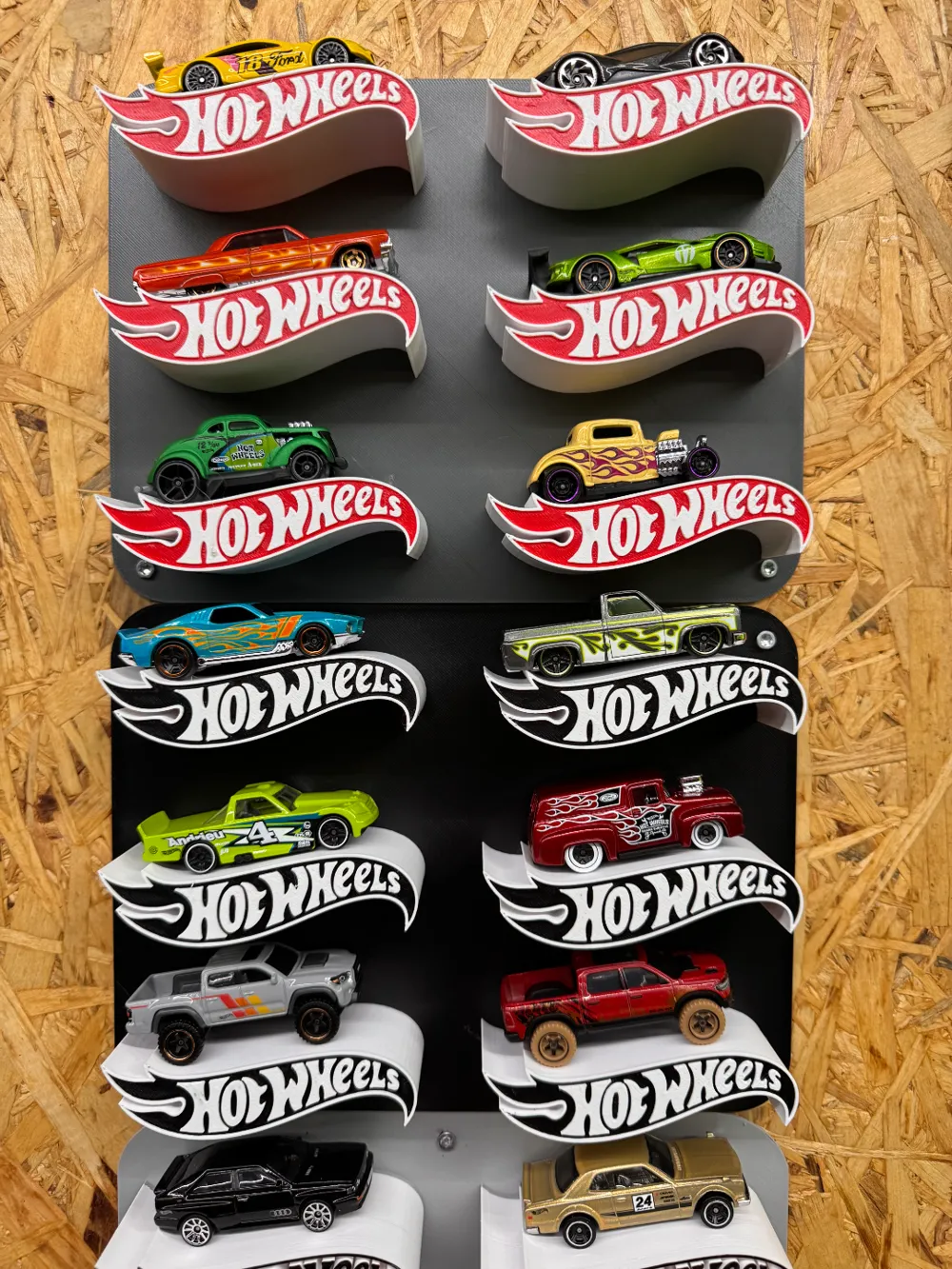 Hotwheels wall display - Free 3D Print Model - MakerWorld